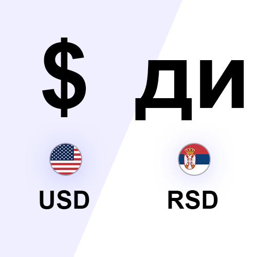 Convert USD Dollar To Serbian Dinar Today USD To RSD